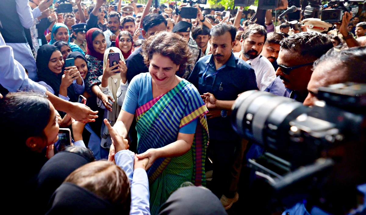 I Felt As If My Mother Was In Wayanad...Priyanka Gandhi Narrated Her ...