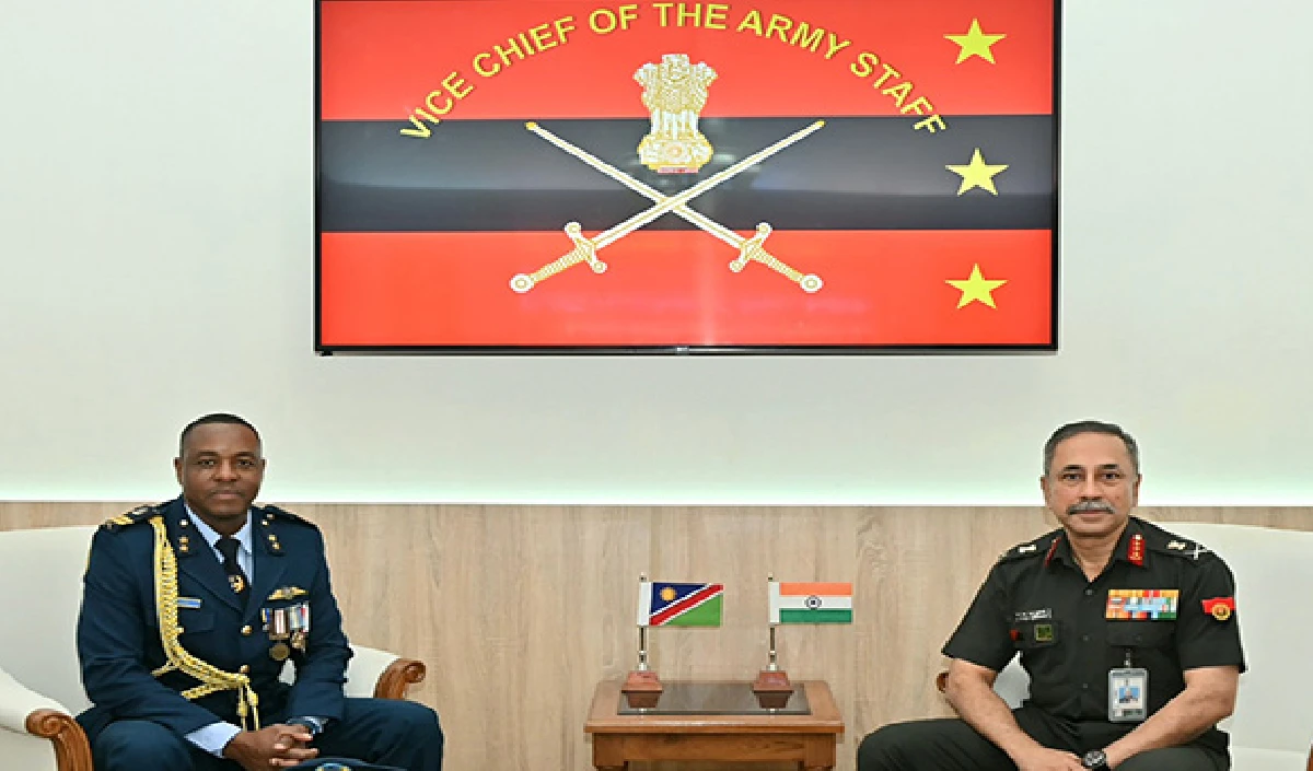 Namibia Air Force Commander Spoke To Iaf Deputy Chief Bilateral Defense ...